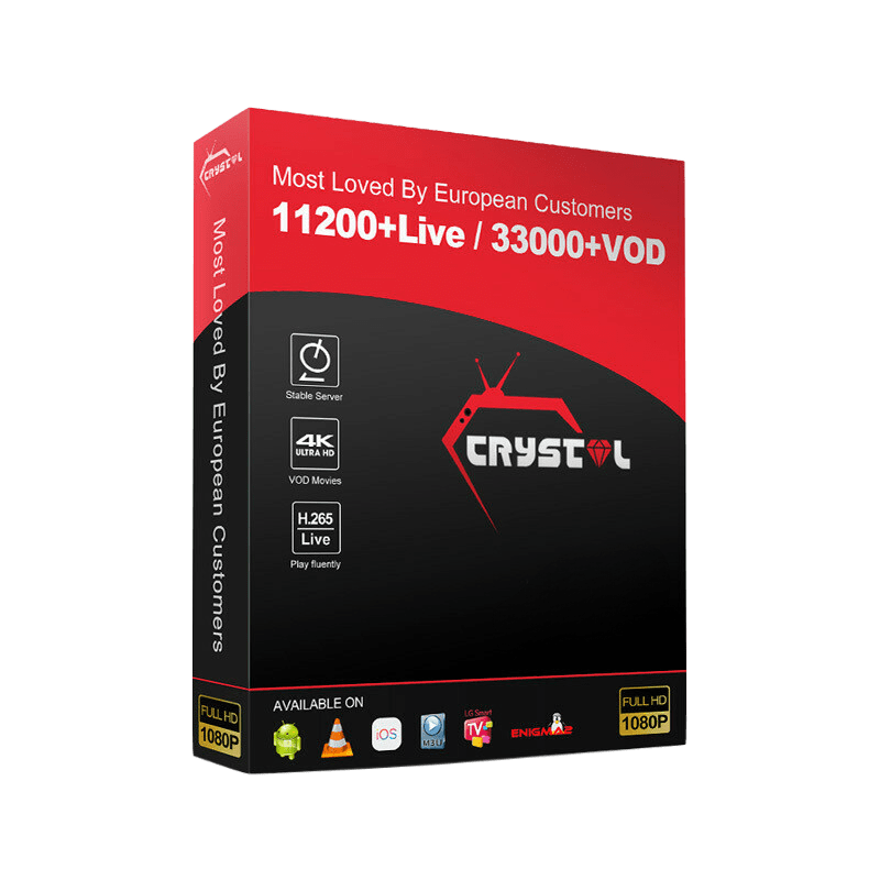 crystal ott & crystal iptv -the official european store